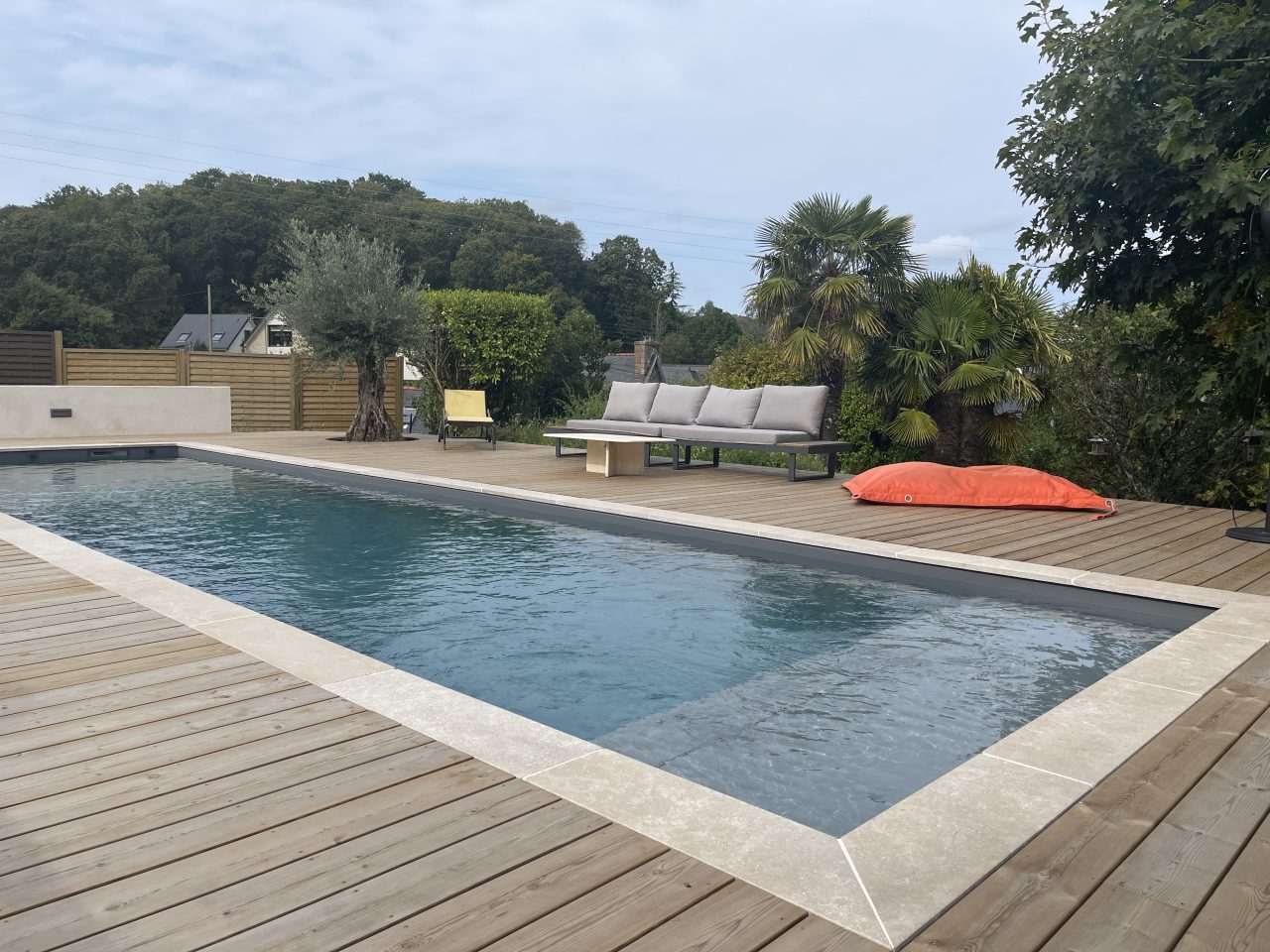 Margelle Pierre Naturelle Beige Egypta - HESTIA Pierre & Jardin