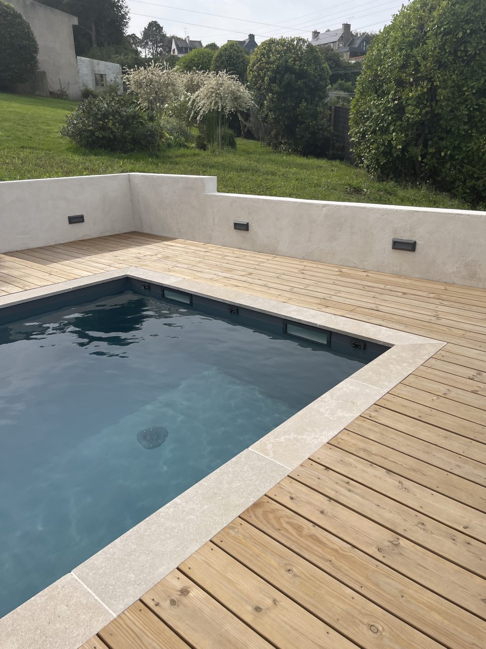 Margelle Pierre Naturelle Beige Egypta - HESTIA Pierre & Jardin