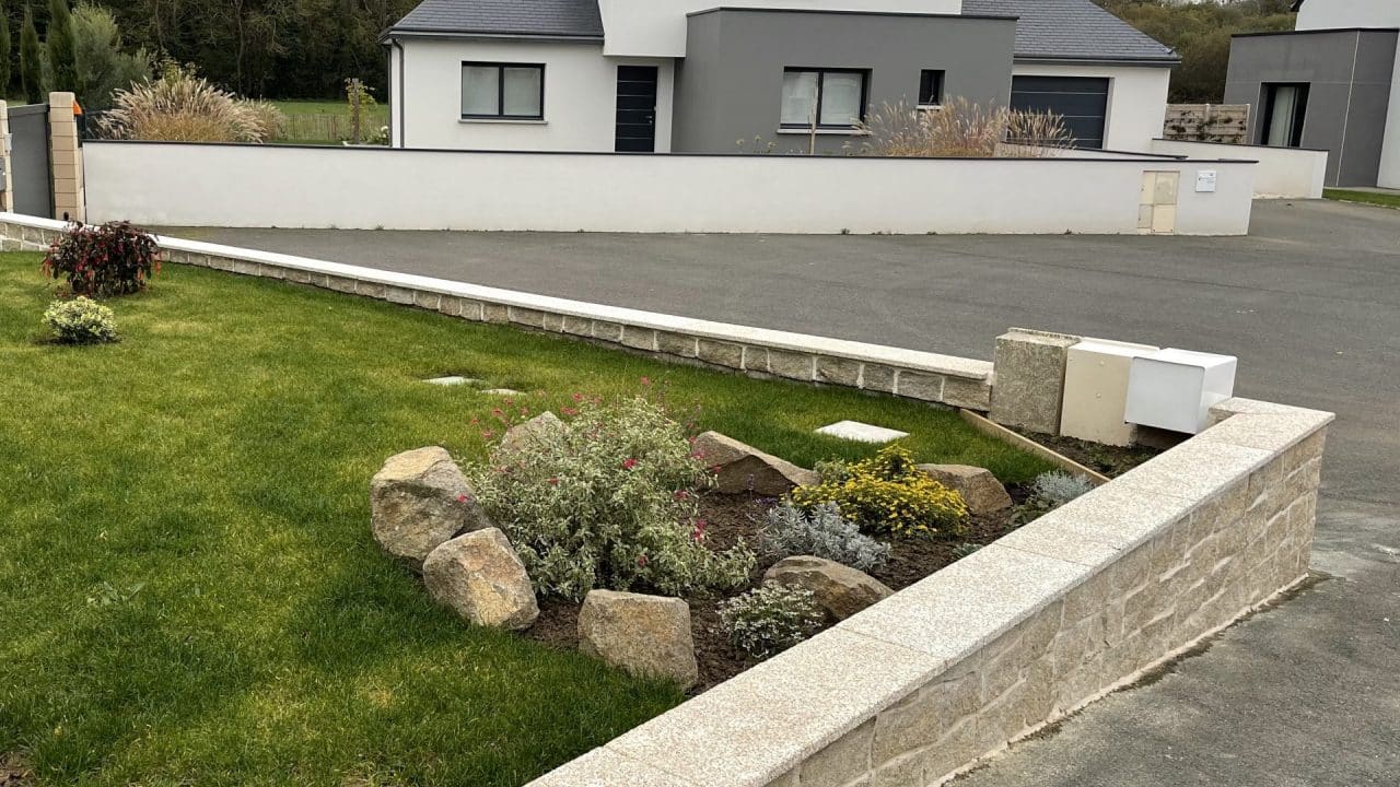 Couvertine Granit Beige - Pierre Naturelle - HESTIA Pierre & Bois