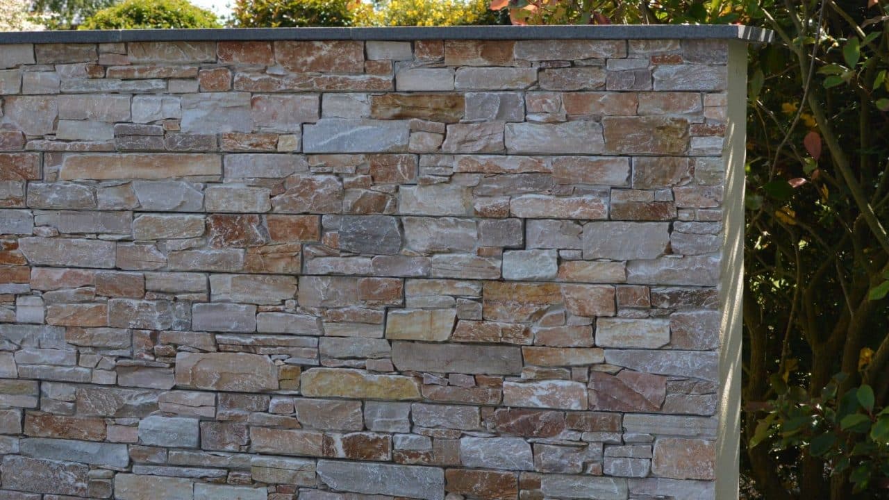 Parement Muret Exterieur Orient - HESTIA Pierre & Bois