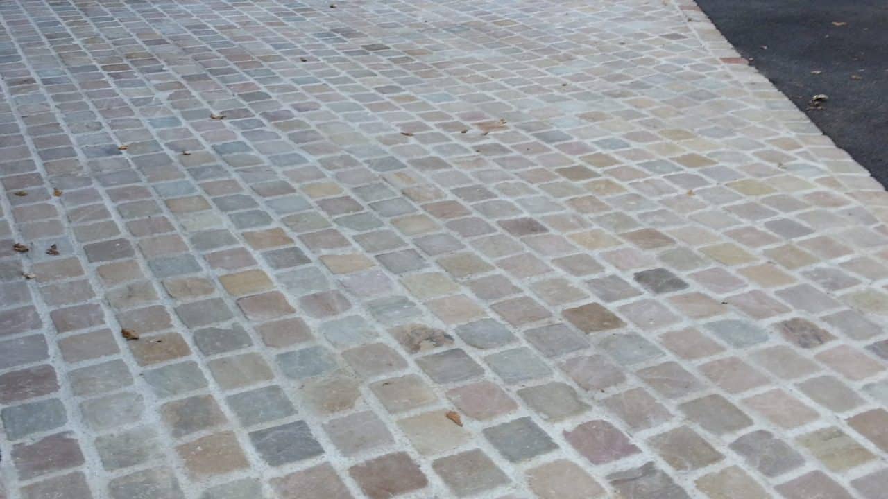 Pavé Rouge - Pierre Naturelle Kandla Multi - HESTIA