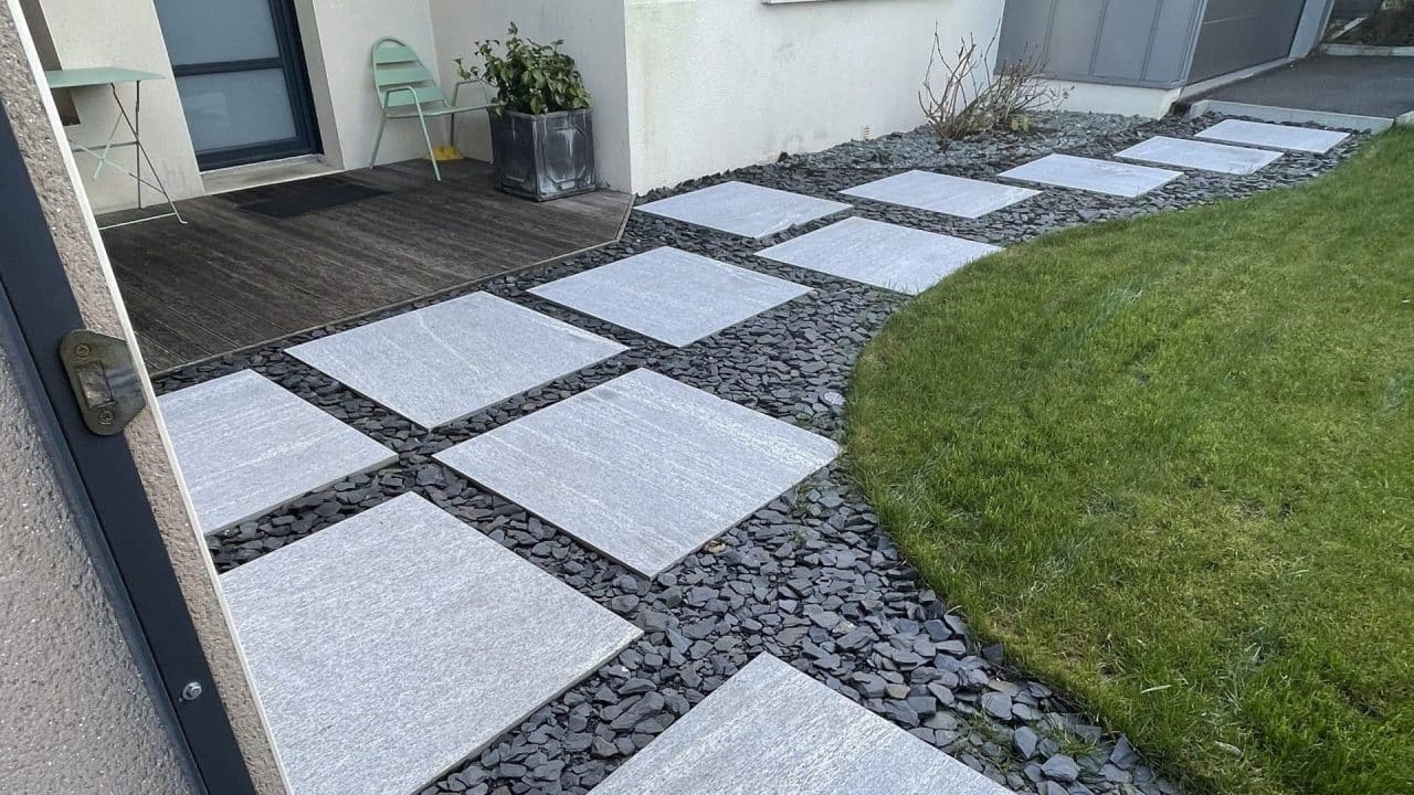 Terrasse Pierre Naturelle Grise - HESTIA Pierre & Jardin