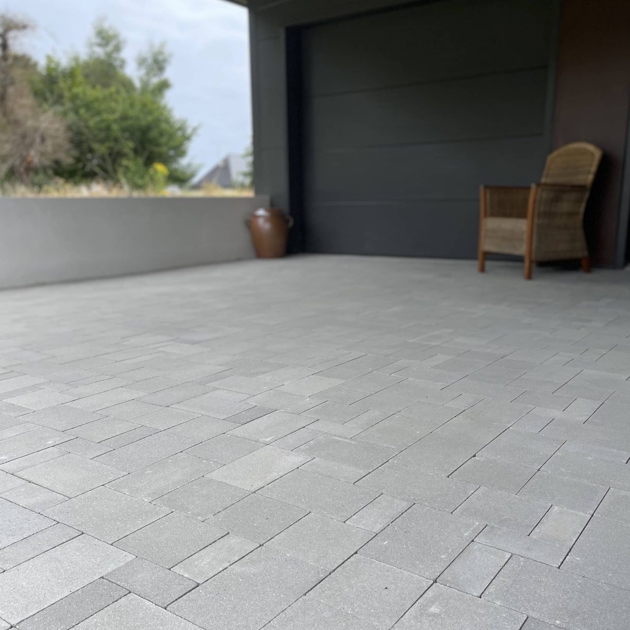 Pavés Carrossable - Pavé Béton Grey Allure - Corail - Cendre