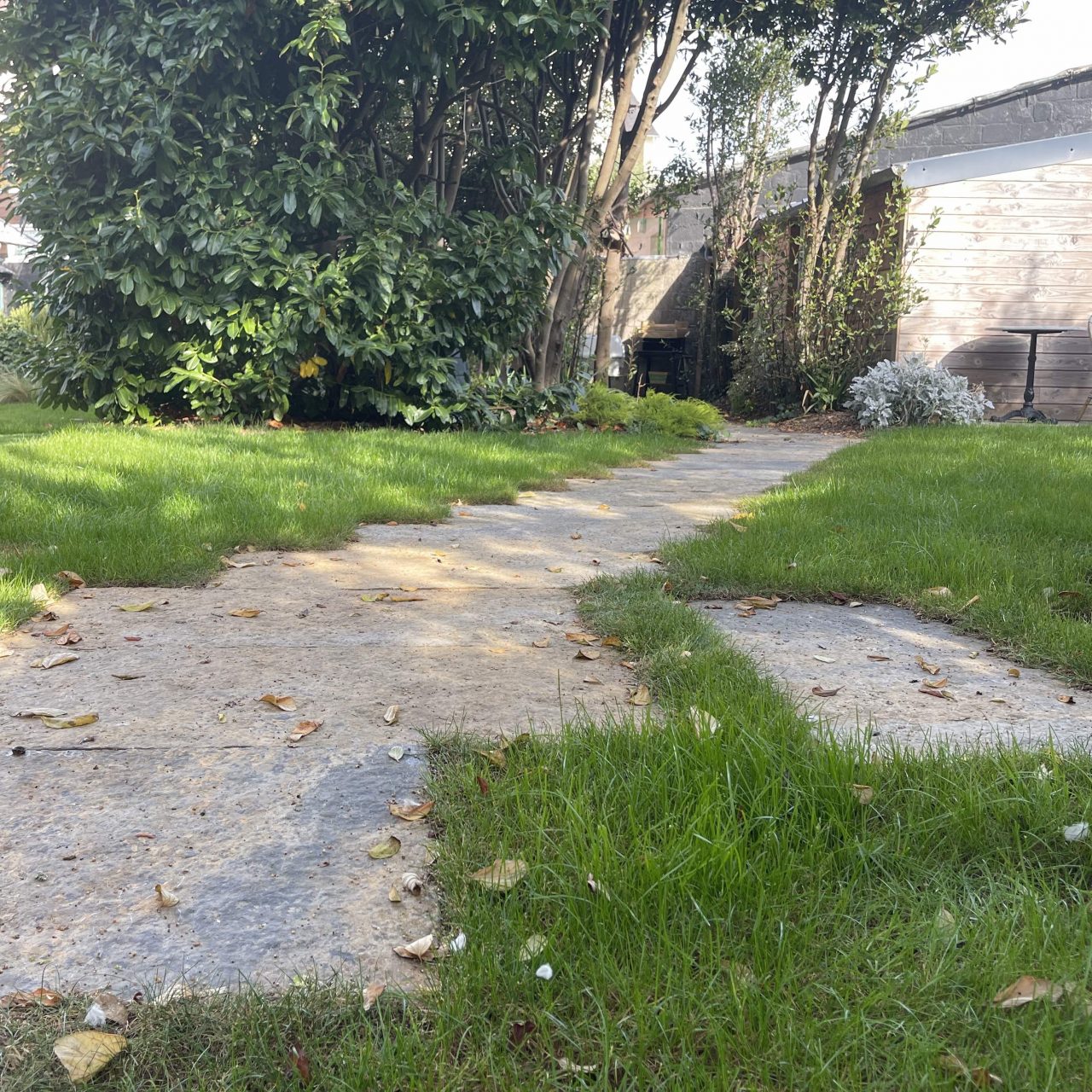 Allée en Pierre Naturelle Corten - HESTIA Pierre & Bois